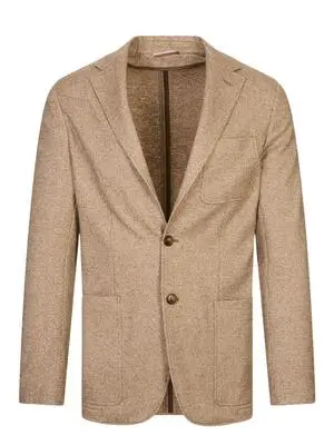 Canali Notch-lapel Single-breasted Blazer - No