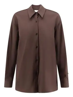 ALYSI Long-sleeved Shirt - Brown