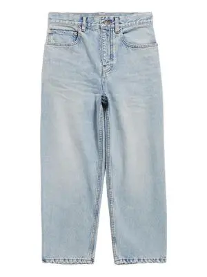 Balenciaga Jackie Capri Jeans - Blue