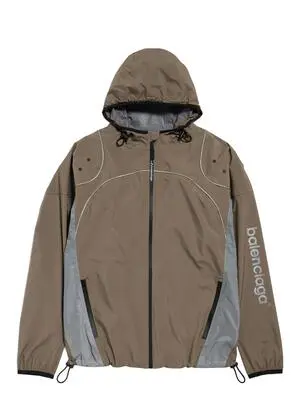 Balenciaga Techwear Zip-up Jacket - Grey