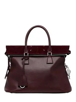 MAISON MARGIELA 5ac Soft Medium Shoulder Bag - Red