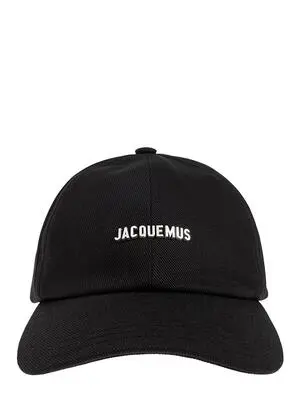 Jacquemus La Casquette Gadjo Baseball Cap - Black