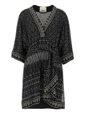ISABEL MARANT ÉTOILE ISABEL MARANT Nawel Dress With Metal Embroidery