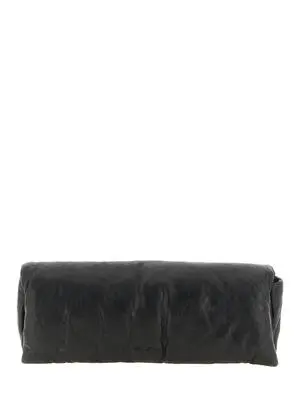 Rick Owens Baguette Clutch In Lambskin - Black