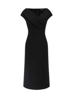 ERMANO SCERVINO Ermanno Scervino Midi Dress With Crossover Neckline