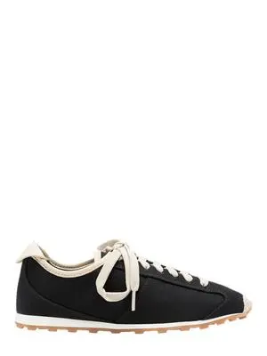 Jacquemus Les Tennis In Canvas And Leather - Black