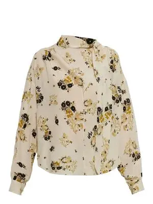 Isabel Marant Étoile Fedry Printed Silk Blouse - Multicolor