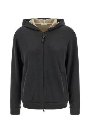 BRUNELLO CUCINELLI Brunello Cucinelli Monile Embroidered Hoodie