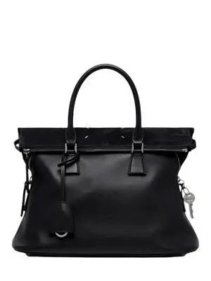 MAISON MARGIELA MAISON MARGIELA 5AC Soft Medium Shoulder Bag Gray