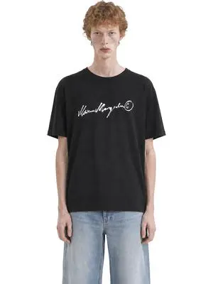 MAISON MARGIELA Overdyed Jersey T-shirt - Black