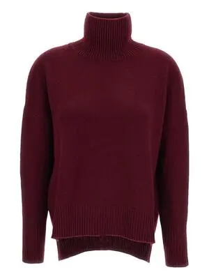 LISA YANG Heidi Turtleneck Sweater Heavy Knit Cashmere - Multicolor
