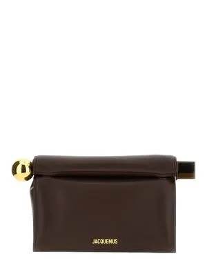 Jacquemus La Pochette Rond Carre Folded Clutch Bag - Multicolor