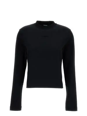 JACQUEMUS JACQUEMUS Long-Sleeved Grosgrain T-Shirt