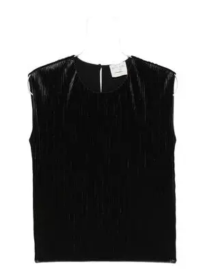 FORTE_FORTE Sleeveless Pleated Top - Multicolor