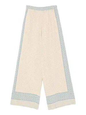 ERMANO SCERVINO Ermanno Scervino Geometric Print Trousers - Multicolor
