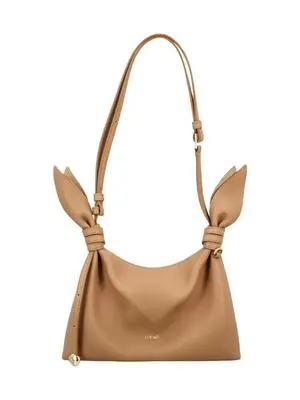 Loewe Knotted Leather Shoulder Bag - Multicolor
