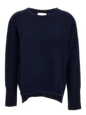 LISA YANG Mila Cashmere Round Neck Sweater - Multicolor