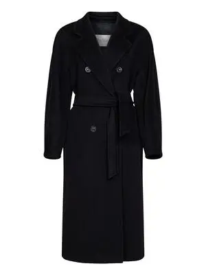 Max Mara Icon Madame Belted Wool Cashmere Coat - Multicolor
