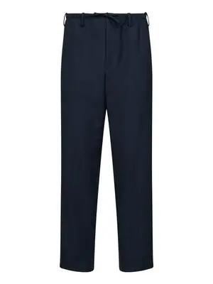 Dries Van Noten Wool Penny Straight-leg Trousers - Multicolor
