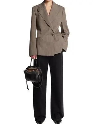 RÓHE Long-sleeve Blazer - Beige