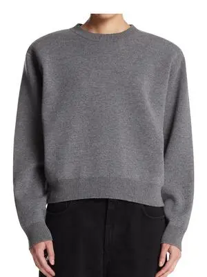 RÓHE Crew Neck Sweater - Grey