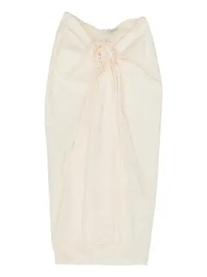 Magda Butrym Magda Butrym Draped Knot Detail Long Skirt No
