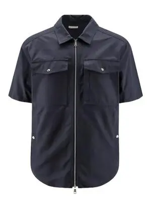 MONCLER Moncler Short Sleeve Zippered Utility Shirt