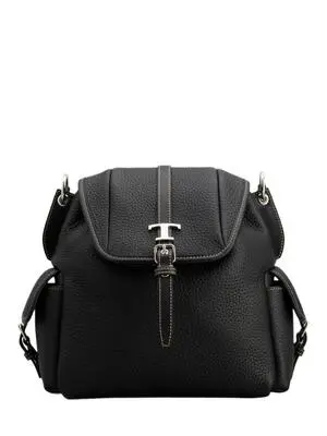 TOD'S T Timeless Mini Leather Backpack - Multicolor
