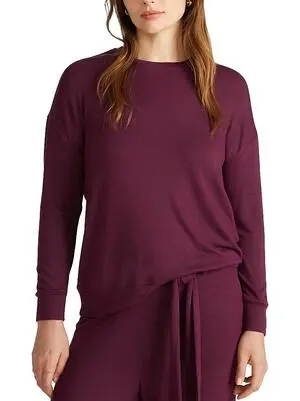 Universal Standard Travelknit Sweatshirt - Gamay