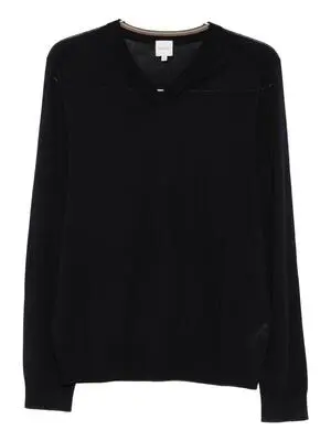 Paul Smith V-neck Wool Sweater - Multicolor