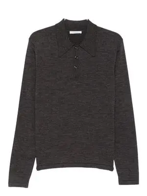 LEMAIRE Wool Polo Shirt - Multicolor