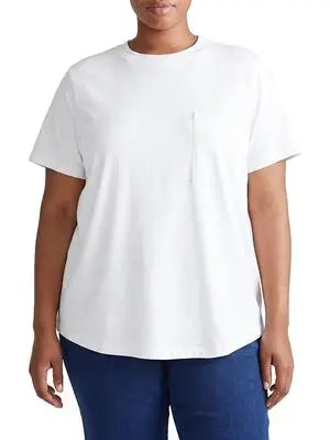 Universal Standard Garcon Tee - White