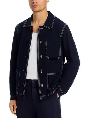 Paul Smith Knitted Jacket - Very Dark Navy