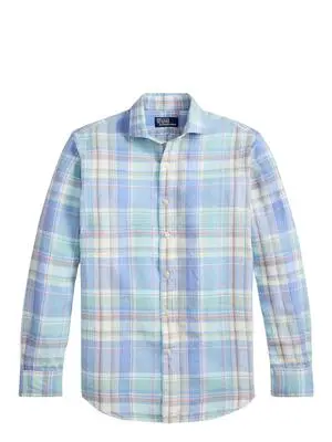 Ralph Lauren Lightweight Linen Shirt For - Light Blue