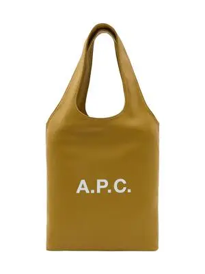 A.p.c. A.P.C. Tote Bag With Interior Pocket Verde