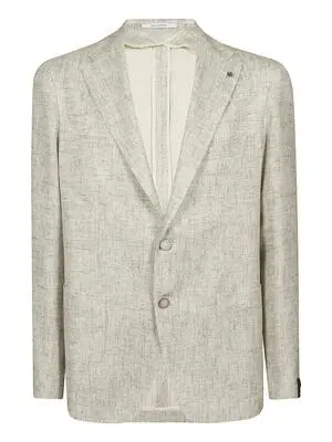 TAGLIATORE TAGLIATORE Button-Front Jacket With Notched Lapels