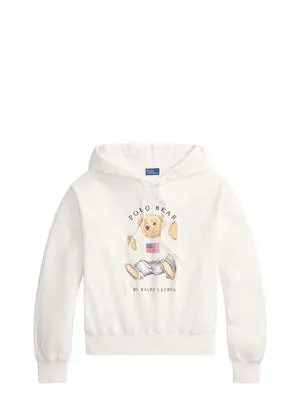 Ralph Lauren Polo Bear Hoodie - White