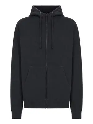 MAISON MARGIELA MAISON MARGIELA Cotton Zip-Up Sports Jacket Black