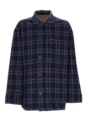 MAISON MARGIELA Plaid Sports Jacket - Beige