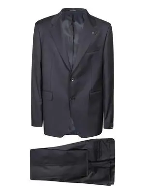 TAGLIATORE Tagliatore Two-Piece Suit Set With Notched Lapels And Two-Button Closure
