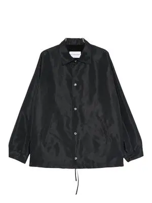 Givenchy Satin Coach Jacket - Navy