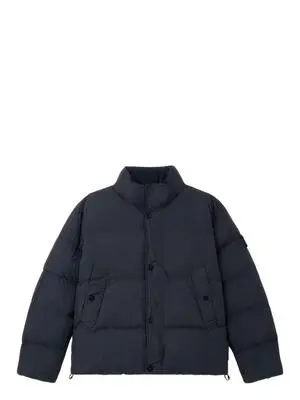 Stone Island Padded Stand Collar Jacket - Blu