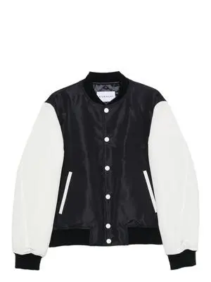 Givenchy Logo Embroidered Bomber Jacket - Multicolor