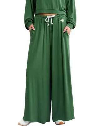 BOYS LIE Match Point 94 Crepe Wide Leg Pants - Mint