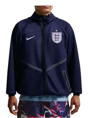 Nike England Dri-fit Soccer Anthem Jacket - Navy/obsidian