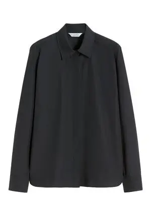 Max Mara Max Mara Cotton Poplin Shirt Ultramarine