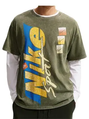 Nike Max90 T-shirt - Medium Olive
