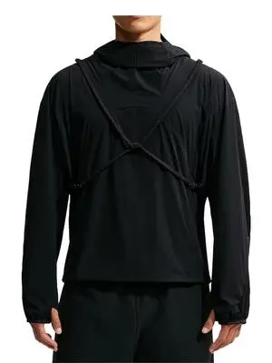 Nike Tech Helios Dri-fit Convertible T-shirt - Black/anthracite