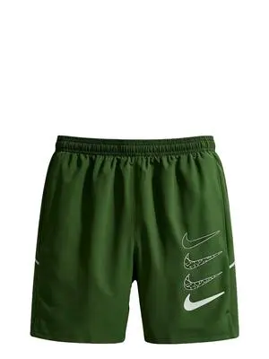 Nike Miler Dri-fit 5" Brief-lined Shorts - Forest Green