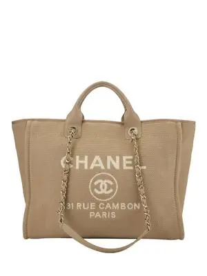 CHANEL Chanel Deauville Medium NM Tote Bag